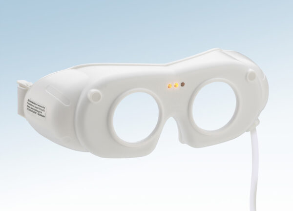 LED nystagmus glasses - DEHAG